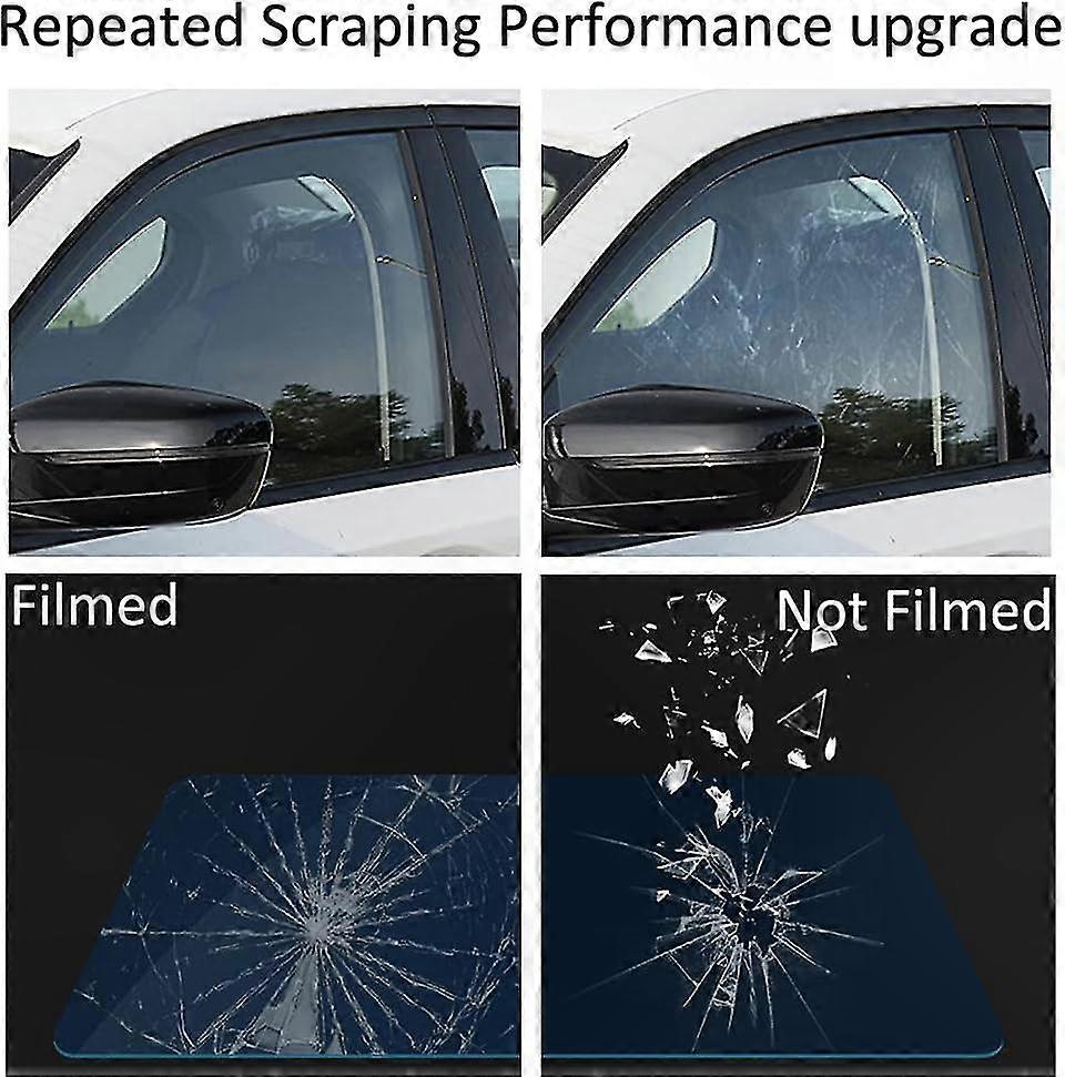 6m x 76cm 15% VLT Self-Adhesive Smoke Tint Film for Car Windows Glass ...