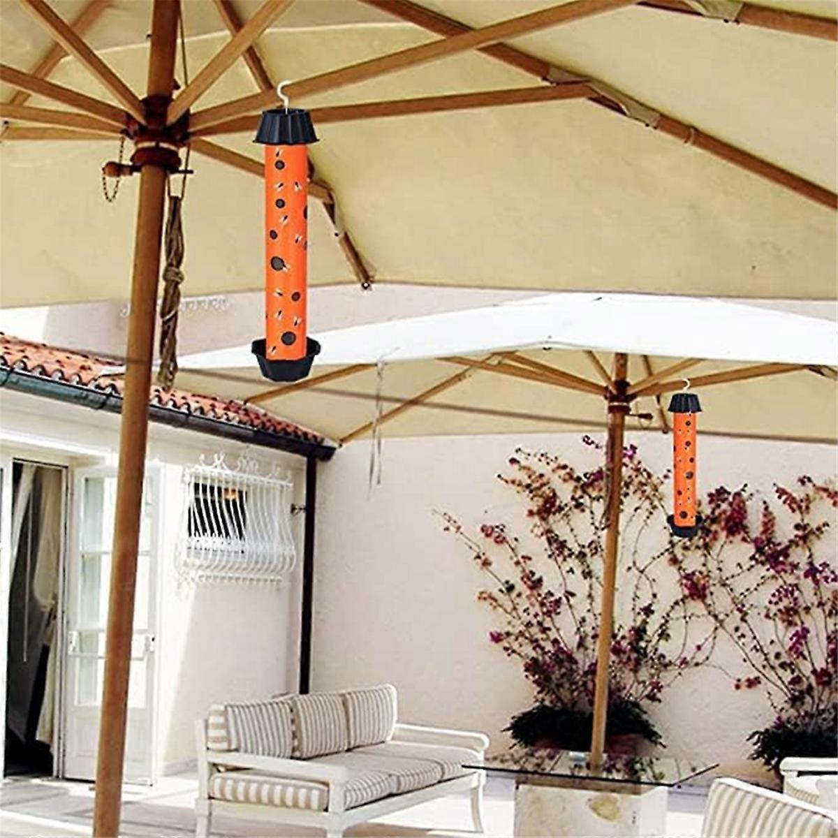 6 PCS Fruit Trap Indoor and Outdoor Sticky Fly Catcher Fly Paper ...