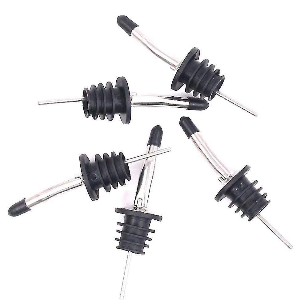 15 Pcs Stainless Steel Liquor Bottle Speed Pourers Tapered Spout With ...