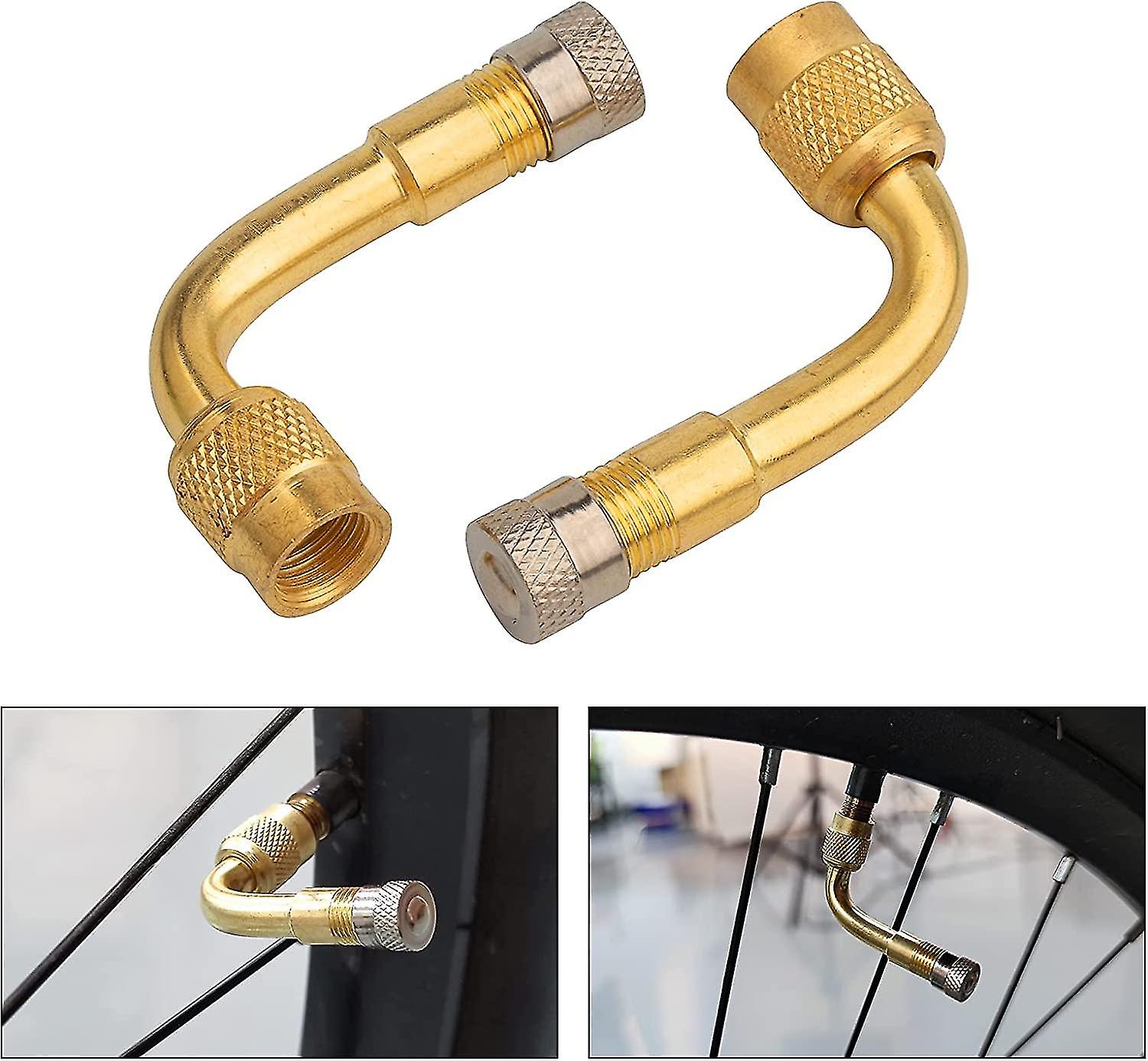 Bike Pump Adapter, 12 Pieces Bike Valve Adapter Dv Av Sv Bicycle Valve ...