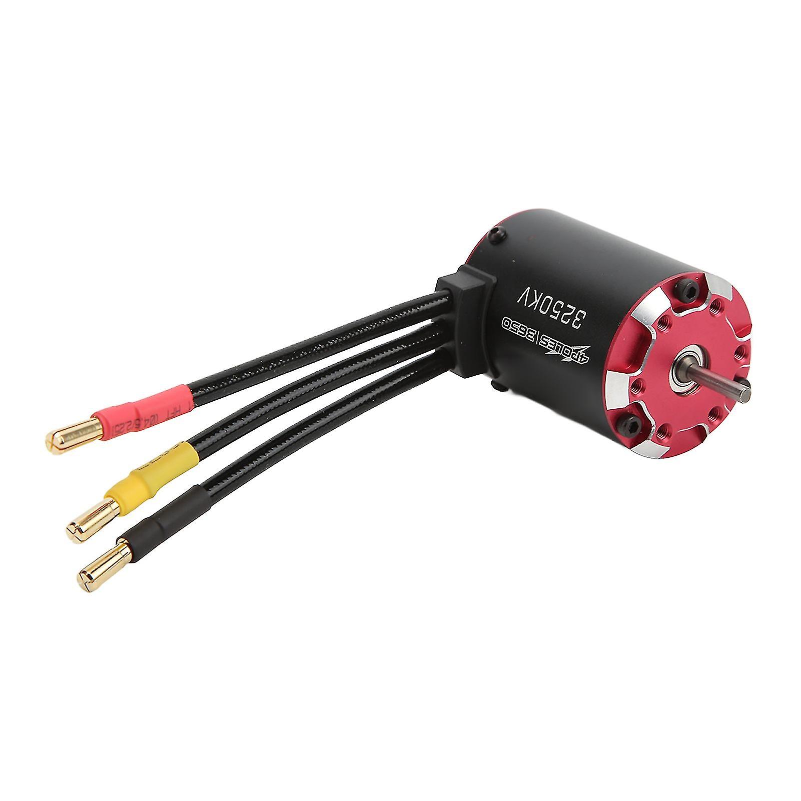 3650 3250Kv 4 pole supersonic brushless motor for tamiya 1/8 1/10 rc ...