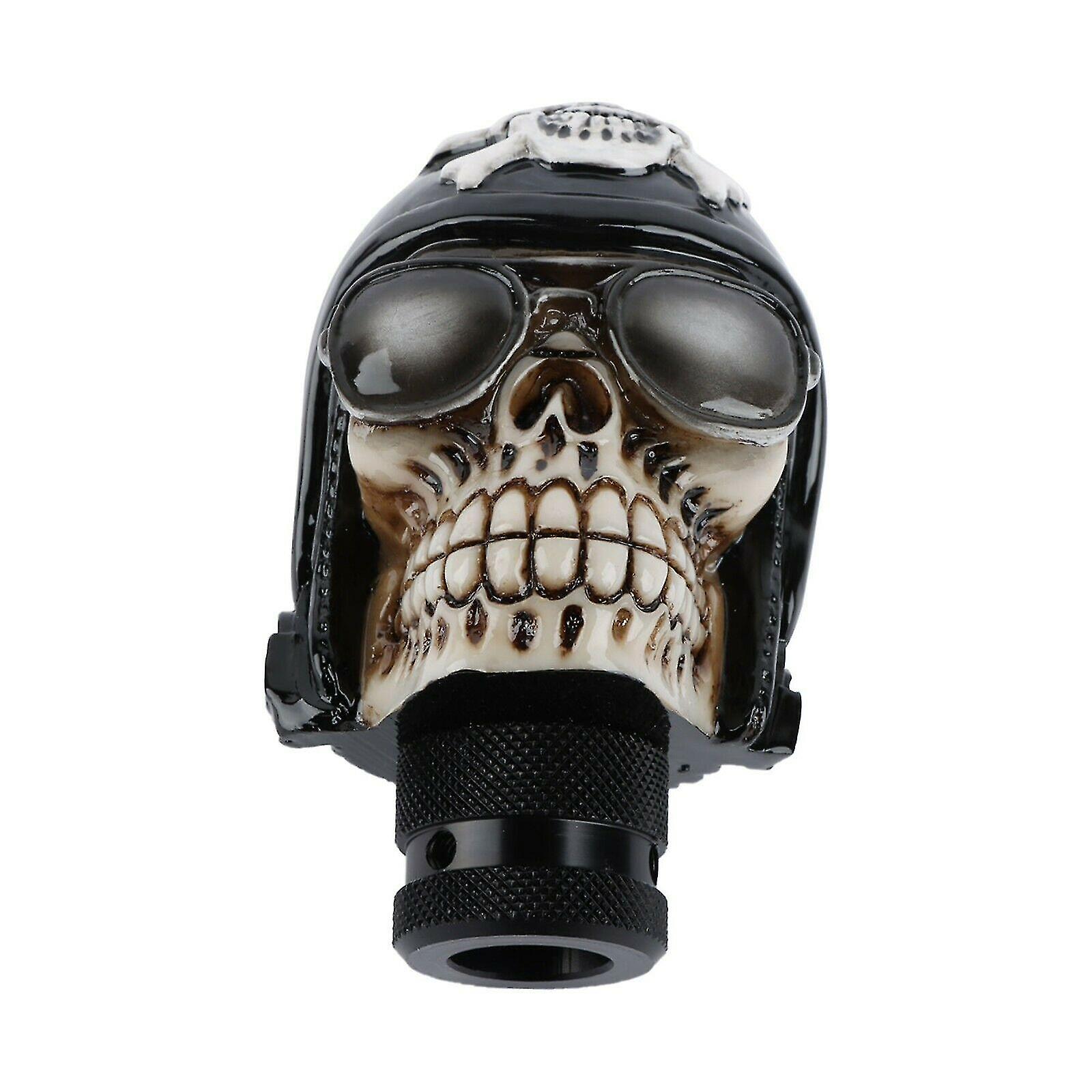 Gear Shift Knob Lever, Skeleton Skull Head Car Manual Gear Shift Knob ...