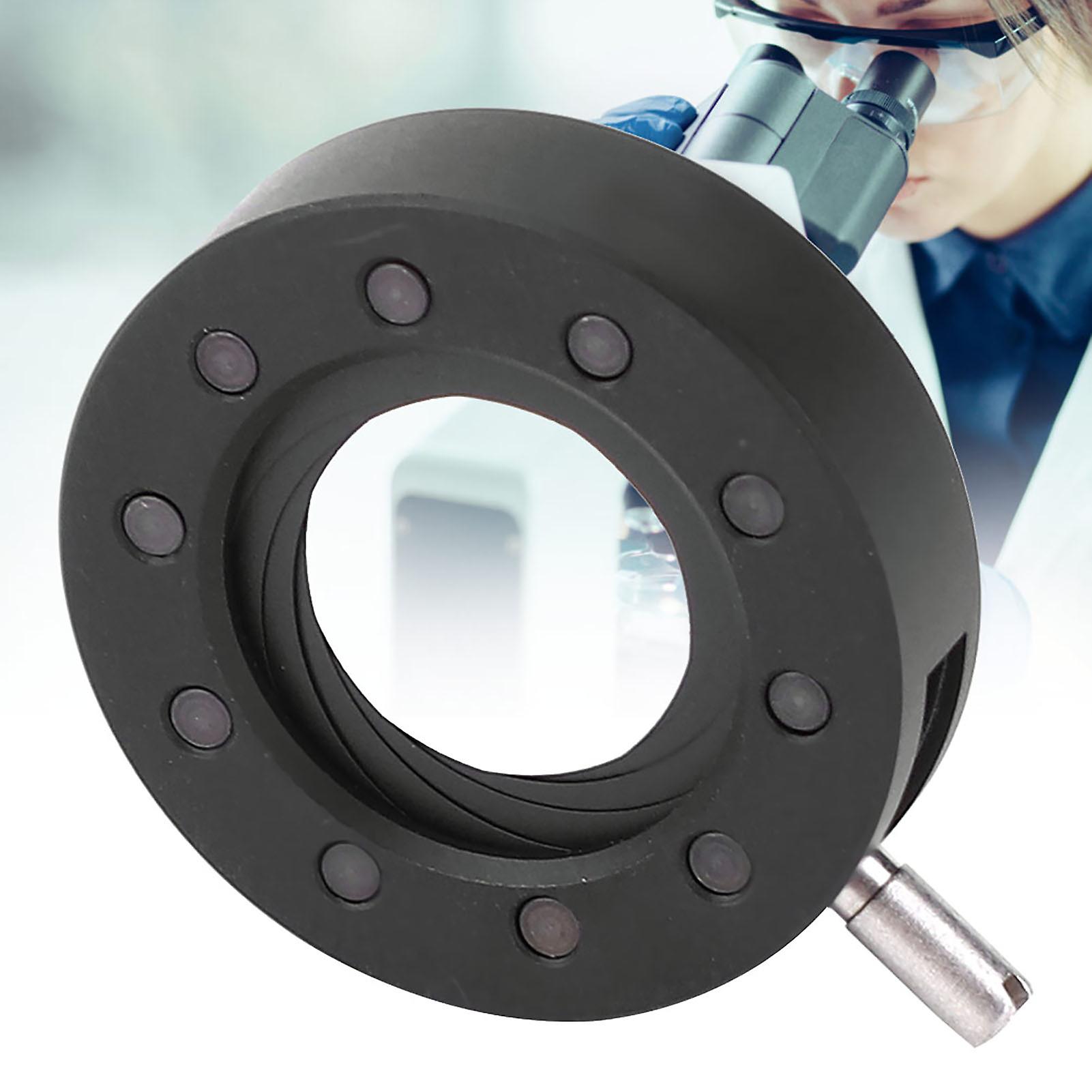 Microscope Iris Adapter Aperture Adjustable Lens Optical Diaphragm for ...