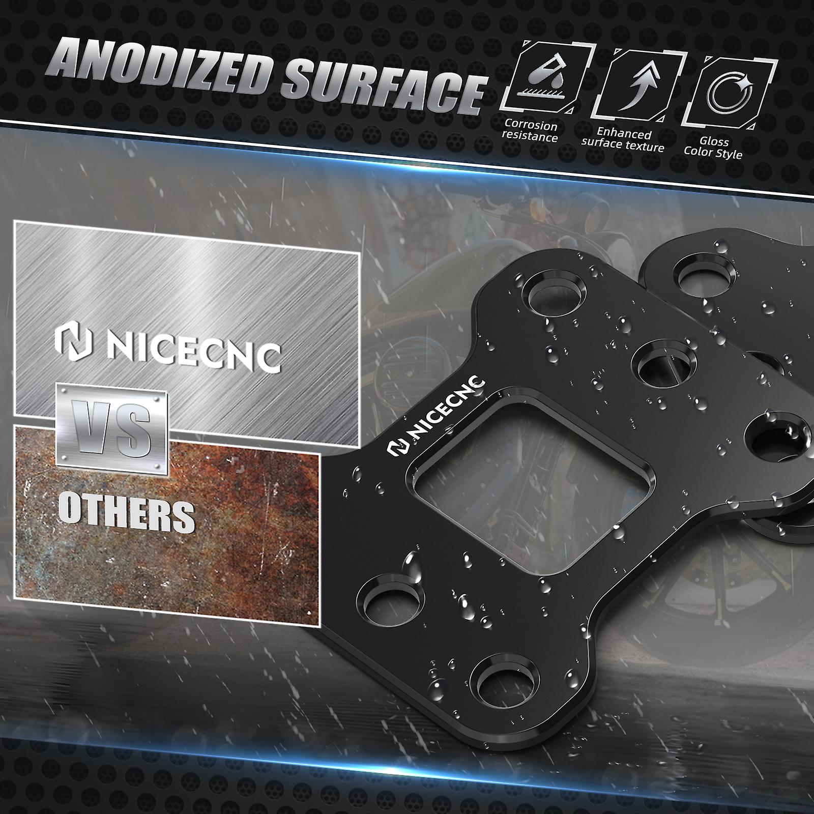 Nicecnc 1"/2" Front Fender Riser For Harley Sportster 883 1200 Xl883 ...