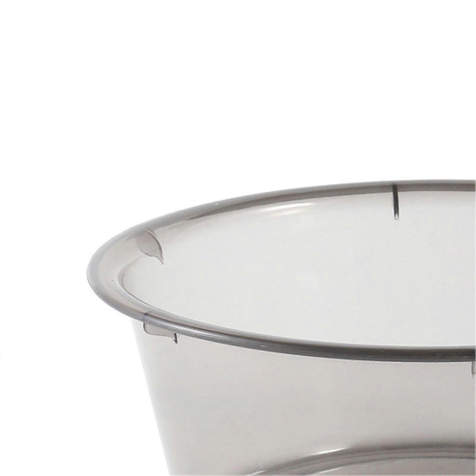 Large Transparent Laundry Basin Household Plastic Simple Thickened ...