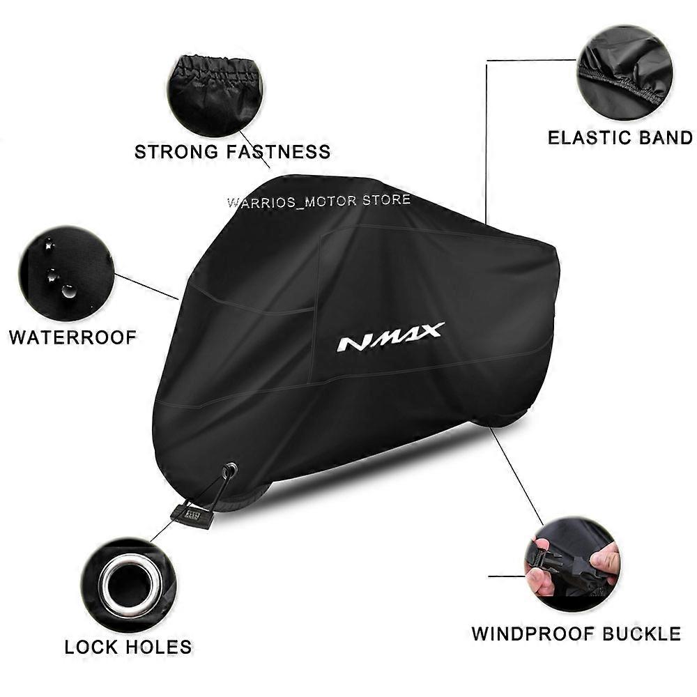 For YAMAHA NMAX 155 NMAX 125 N-MAX 150 2015-2020 Motorcycle Cover UV ...