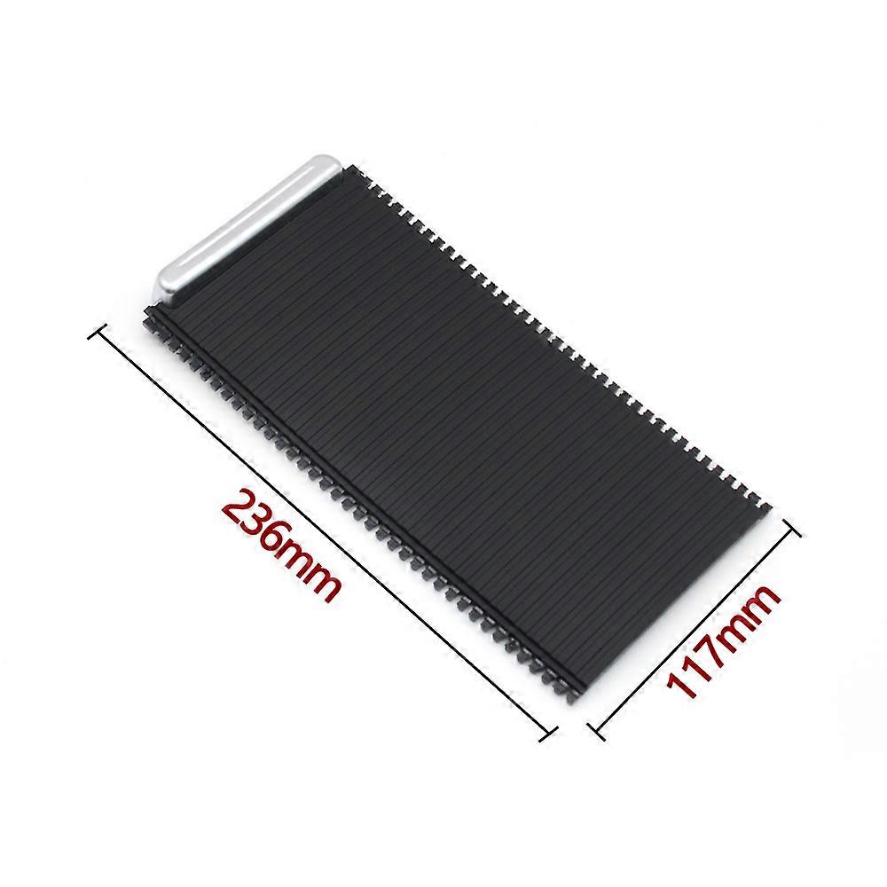 Car Center Console Armrest Drink Holder Roller Blind Slide Cover Trim ...