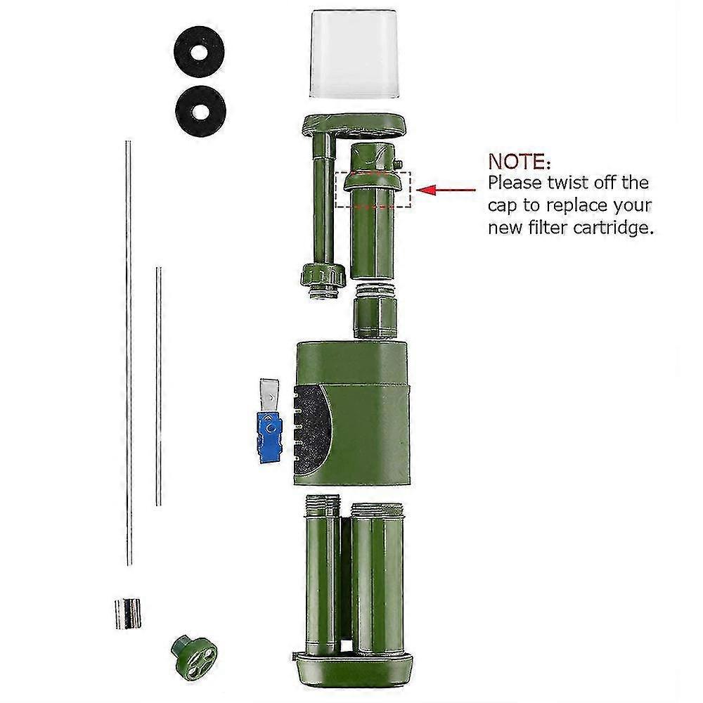 5000l Outdoor Water Filter Water Filtration System Camping Hiking ...