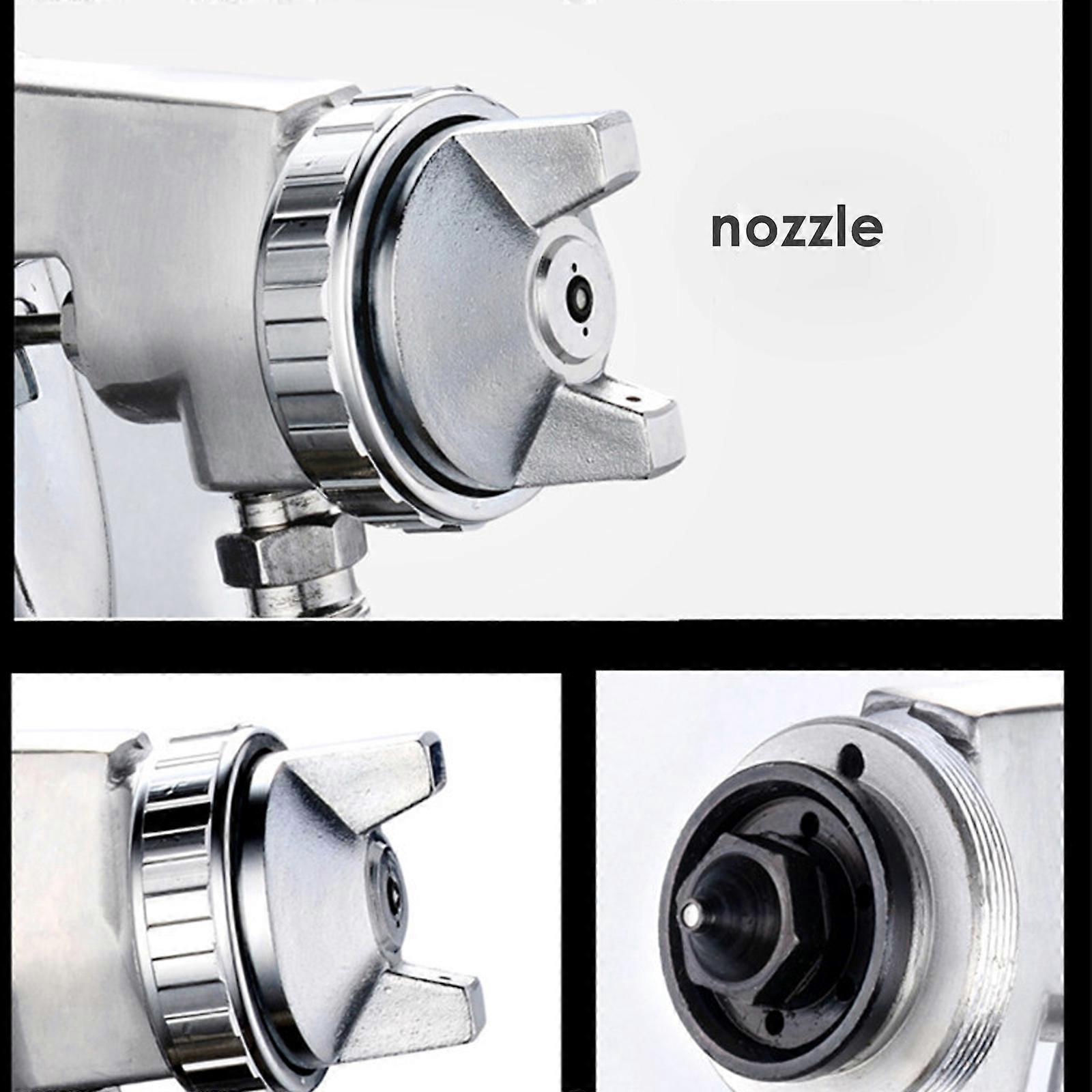 High-Quality F-75 Pneumatic Sprayer Silver Anti-Rust Paint Sprayer HVLP ...