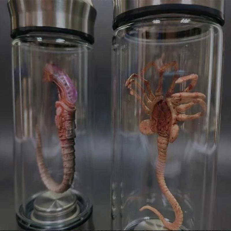 Alien Glow Jar Xenomorph Specimen Facehugger Embryo glazen Jar film ...