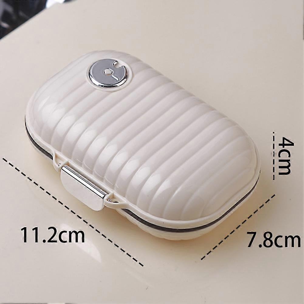 Mini Portable Tablets Dispenser Large Capacity Medicine Box Moisture ...