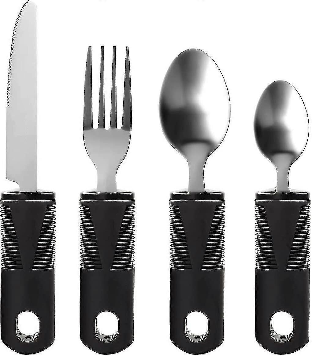 Cutlery Set Easy Grip Disability Aids Cutlery Sets Soft And ...