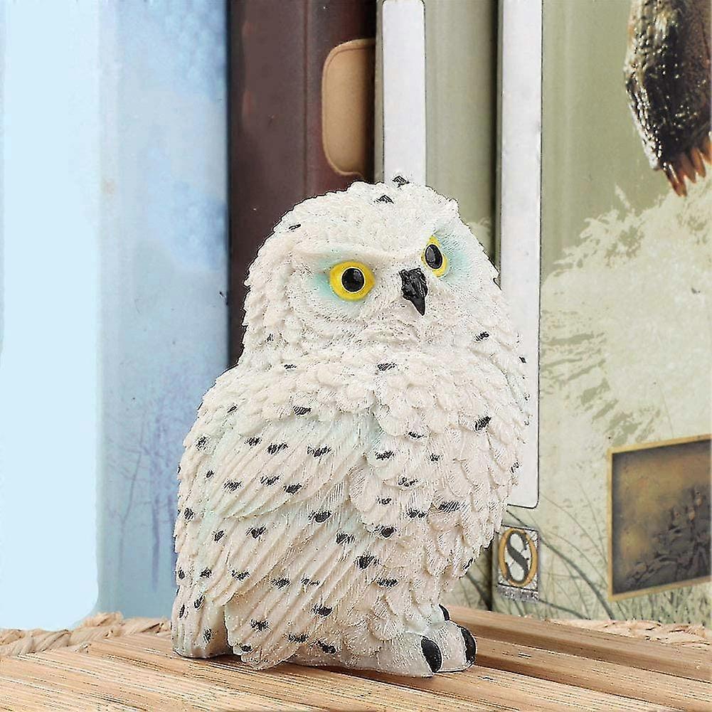 Owl - garden statues and figures outdoors,figure owl decor - white ...