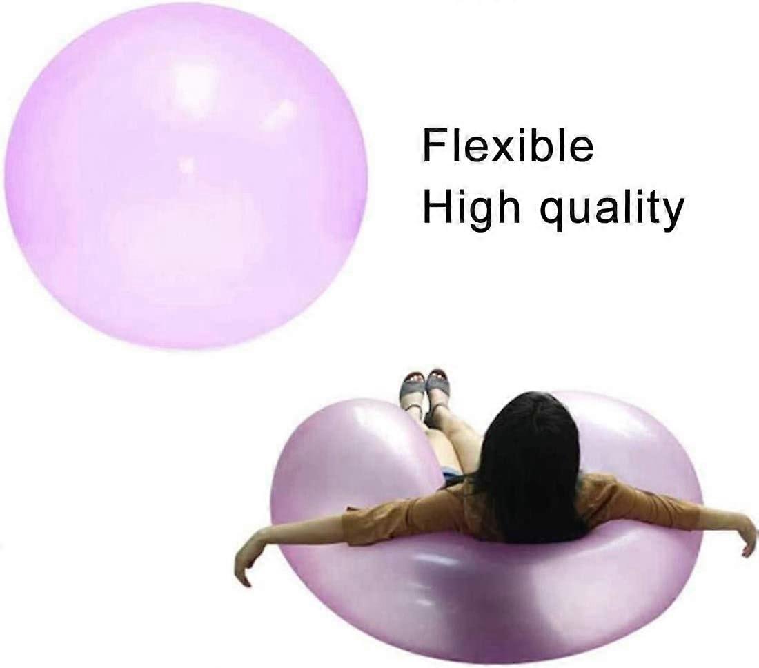 Baby 5 Inflatable Bubble Ball, Clear Tear Resistant Bounce Ball ...