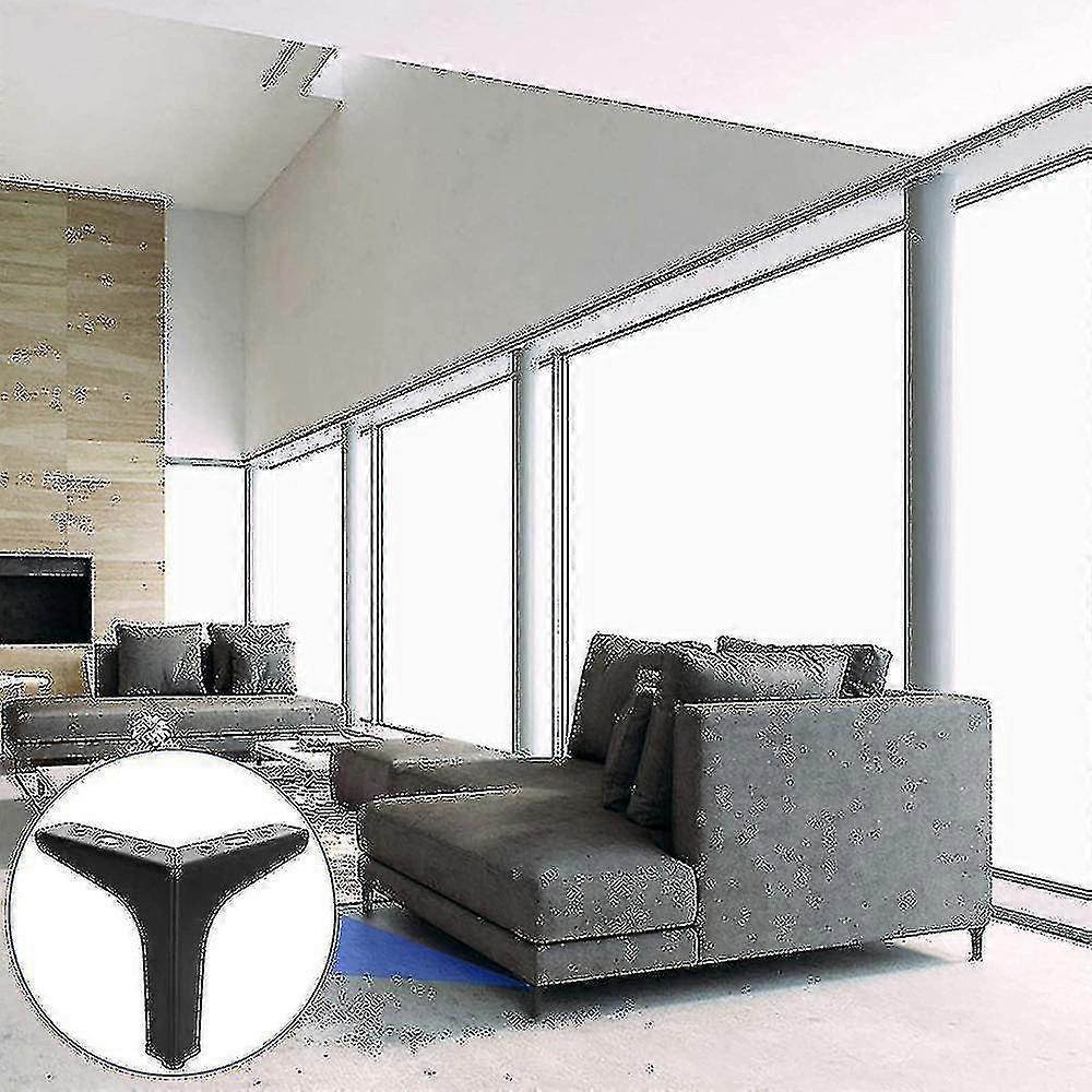 1/4pcs 10/15/17cm Furniture Sofa Legs Modern Metal Diamond Triangle ...