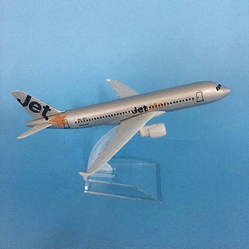 Aircraft Model Diecast Metal Model Airplanes 16cm 1:400 Jetstar Airways ...