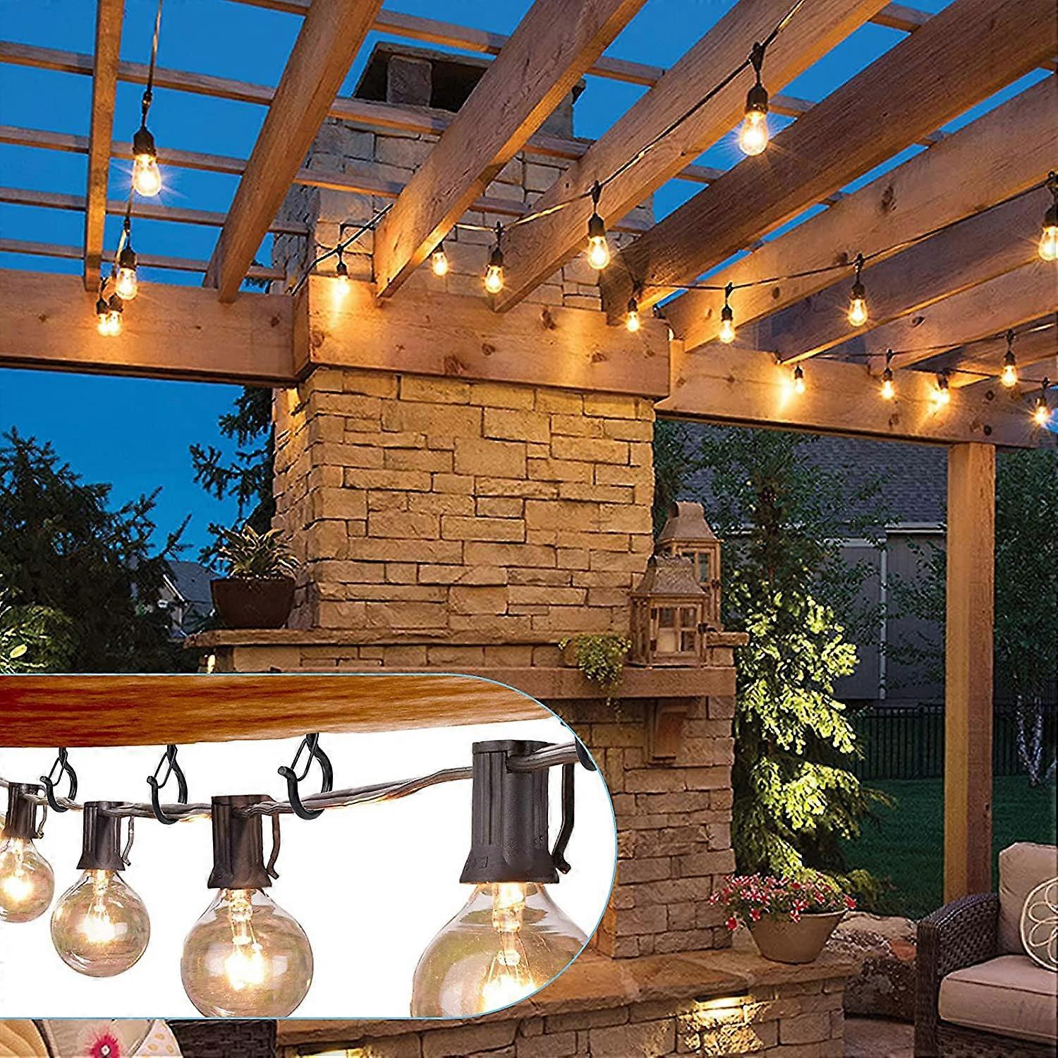 Screw Hooks, 12pcs Screw Hooks Outdoor Light Wire Hooks with Drill Bit ...