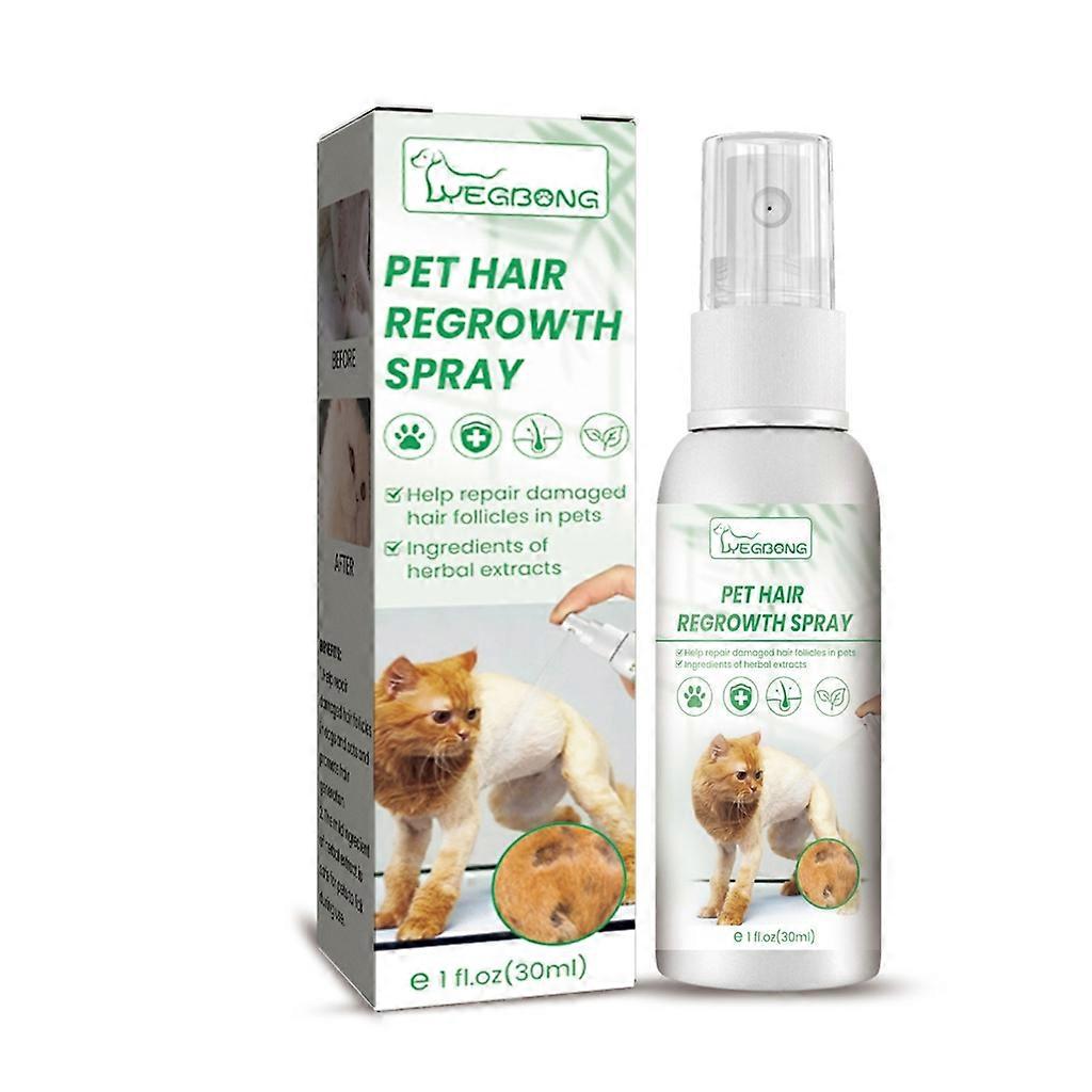 Dog Skin and Coat Health Supplements Liquid Spary Pet Hair Loss ...