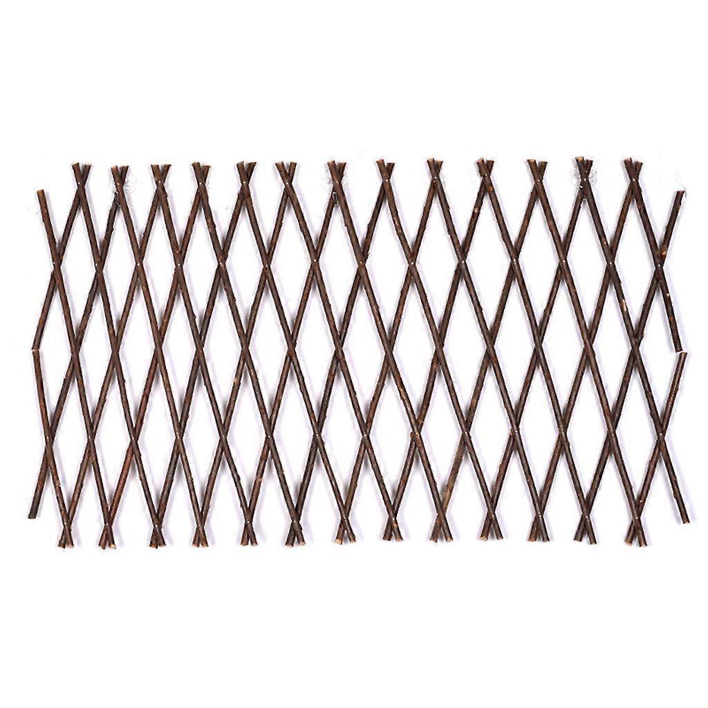 Retractable Simulation Fence Artificial Plant Leaves Hedges Privacy ...