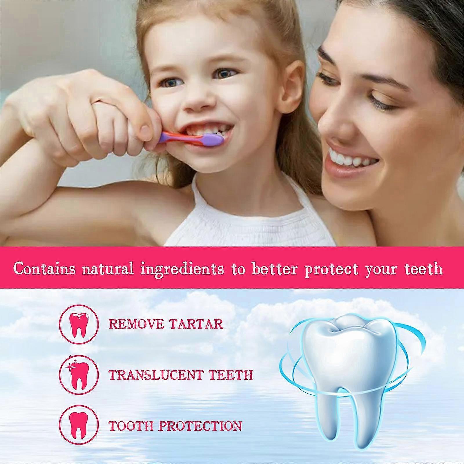 Jaysuing Children's Foam Tooth Cleaning Mousse Toothpaste Anti-Cavity ...