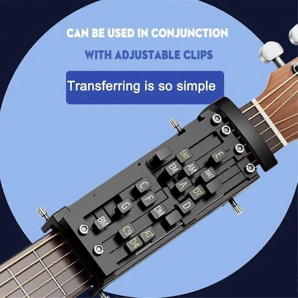 Guitar Chord Trainer for Beginners - Portable Practice Tool with ...