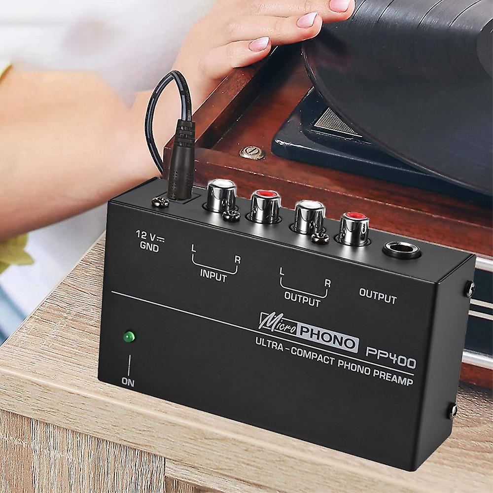 Mini Phono Turntable Preamp Preamplifier With Rca Input | Fruugo UK