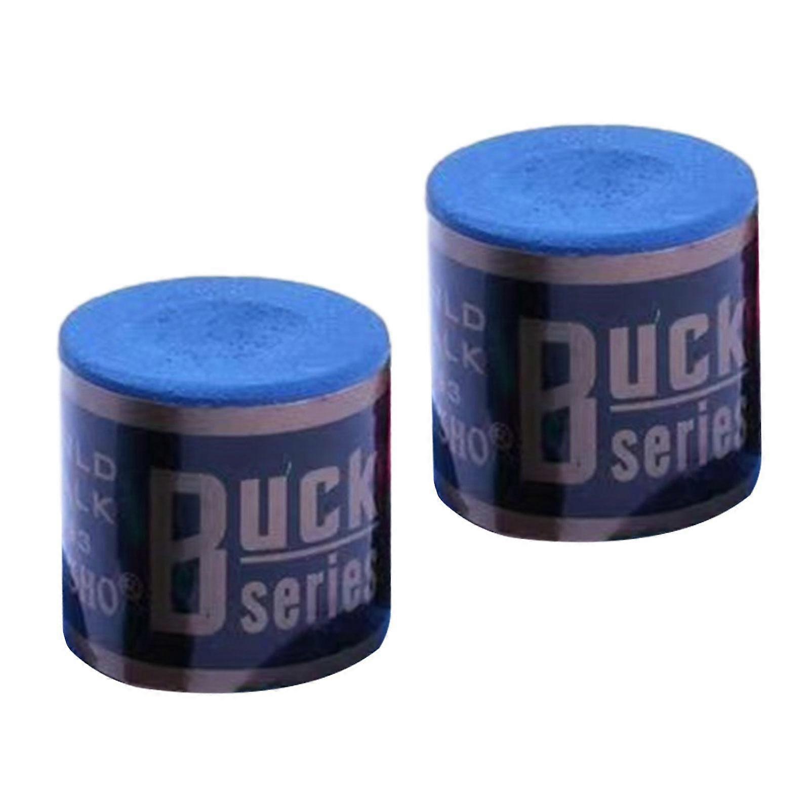 2x Pool Cue Chalk Billiard Chalks Practical Easy to Use Billiards ...