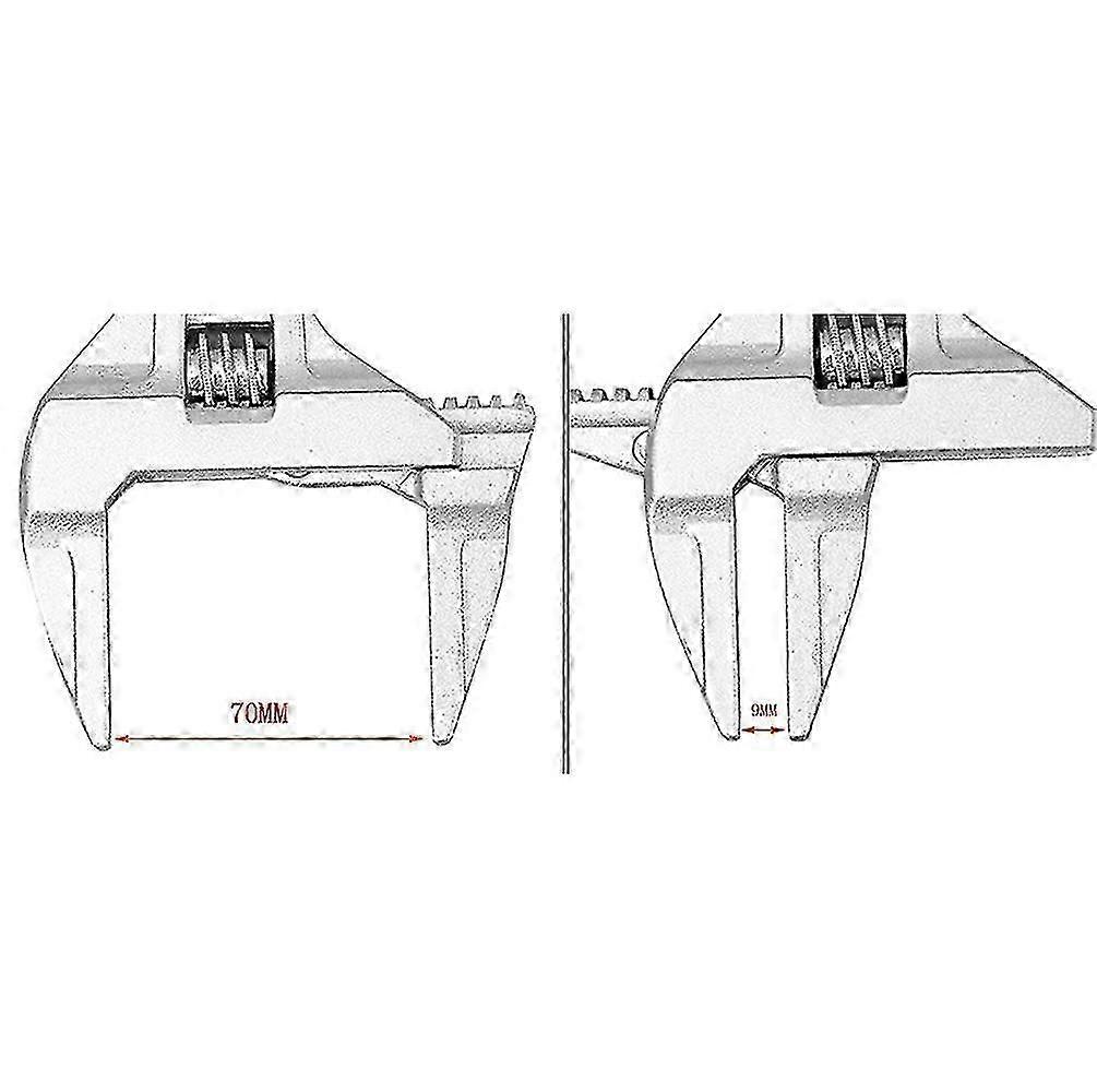 Adjustable Wrench Bathroom Spanner Wrenches Wide Jaw Spanner Wrenches ...