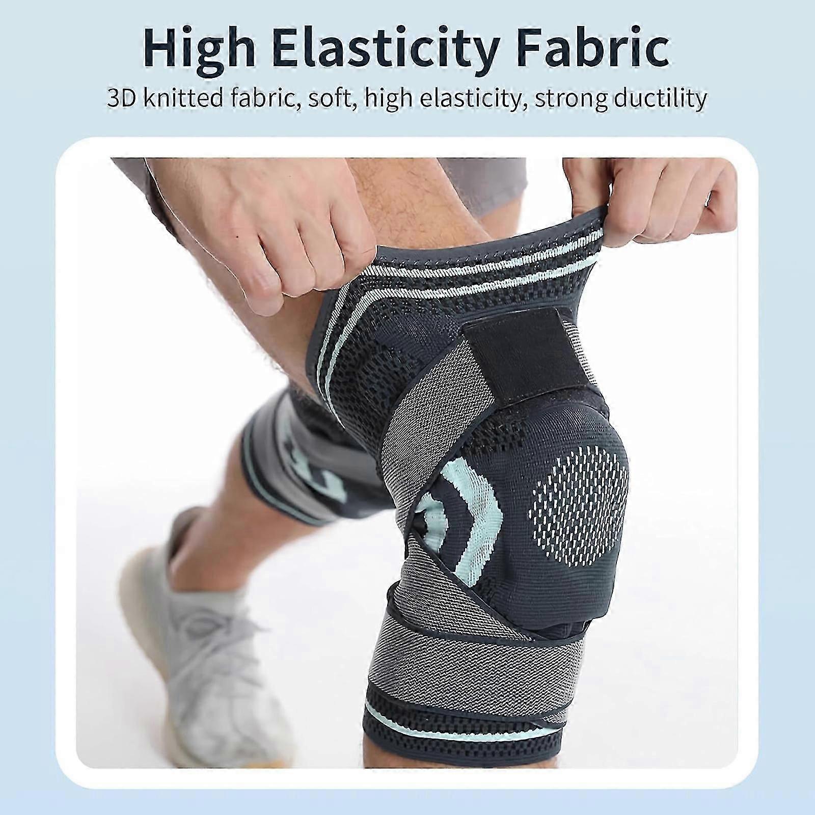 Knee Support Brace, Professional Knee Compression Sleeve for Meniscus ...