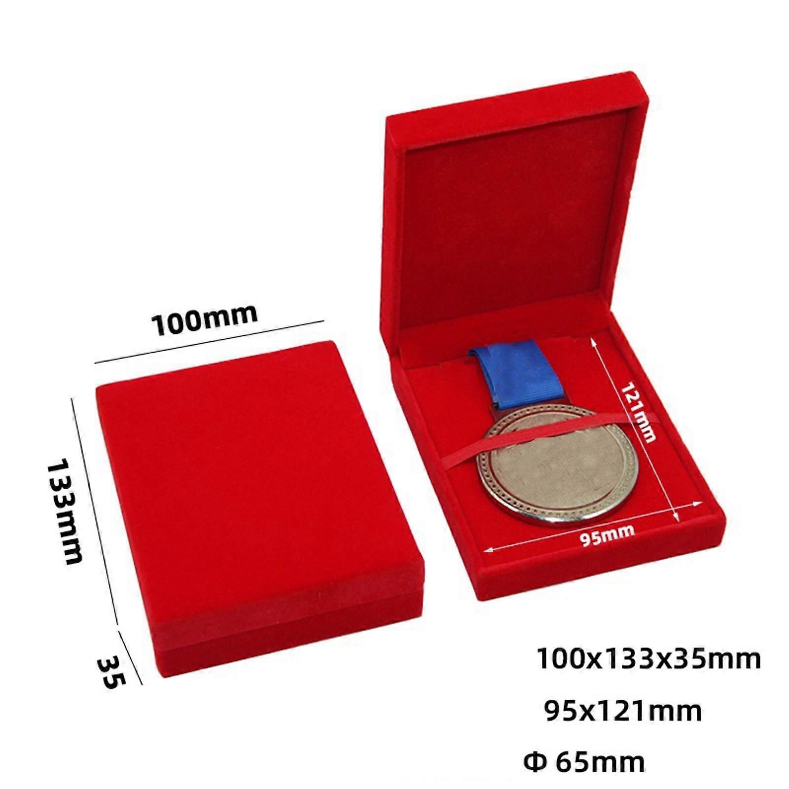 Medals Display Case Storage Box Velvet Collection Collector Holder ...