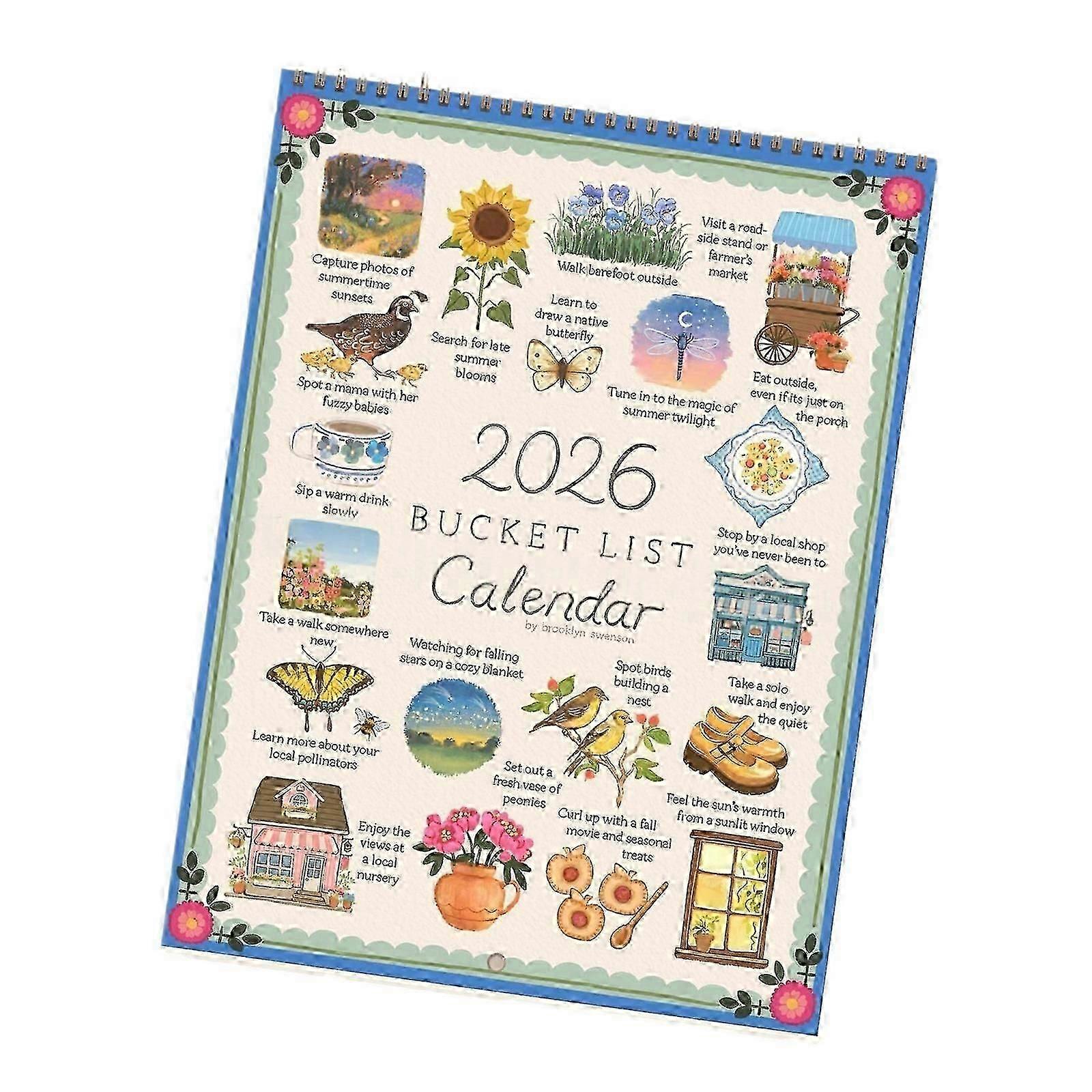 2026 Bucket Lists Calendar??Must Choose Gifts for 2026, Holiday Gifts ...