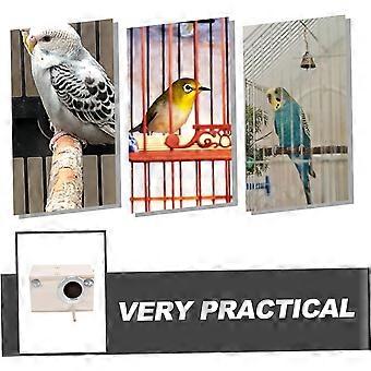 Bird Nest Box for Cockatiels and Finches with Spacious Breeding Space ...