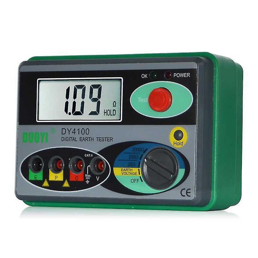 Earth Ground Meter Multimeter With Higher Accuracy Dy4100 Resistance ...