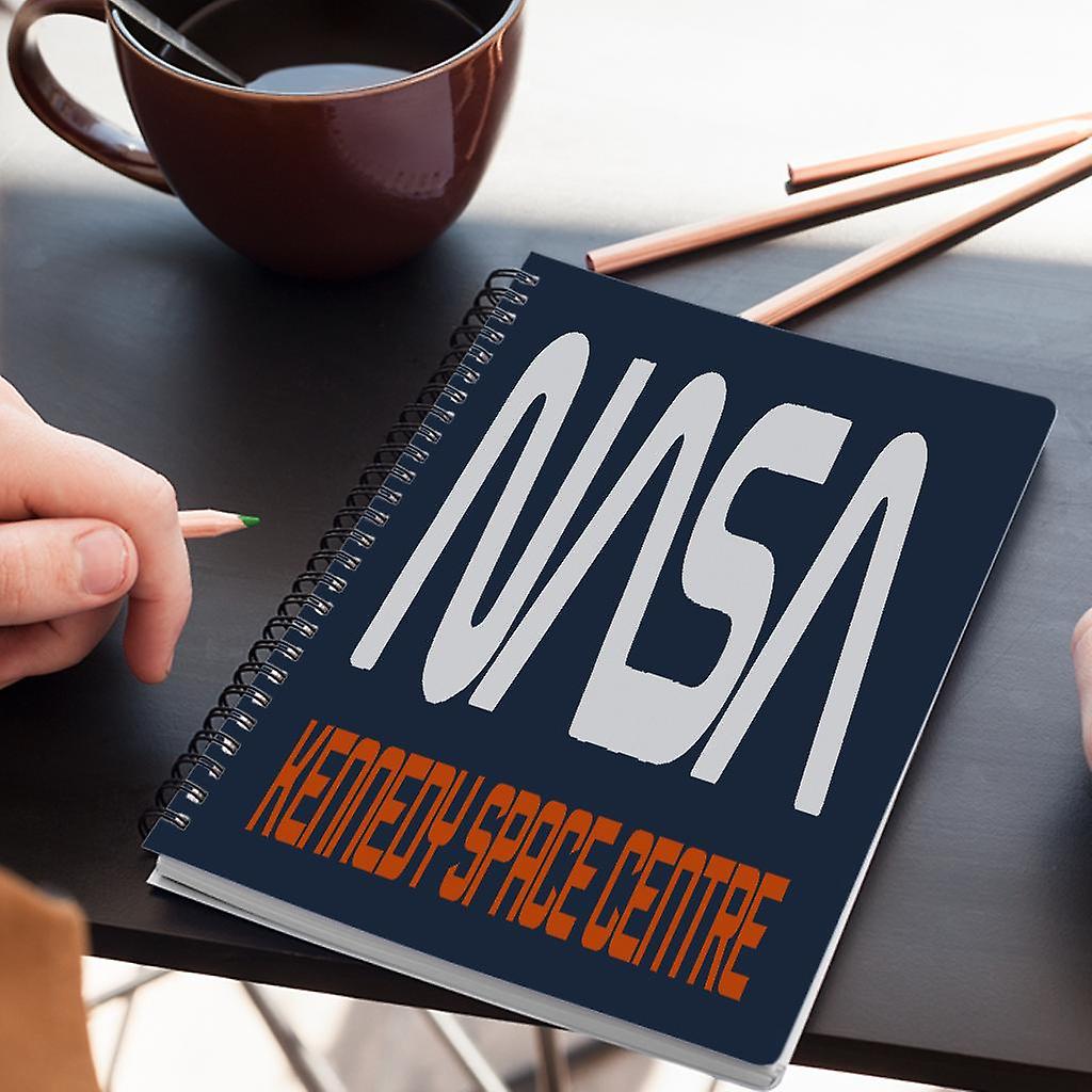 NASA Kennedy Space Centre Rocket Text Spiral Notebook | Fruugo UK