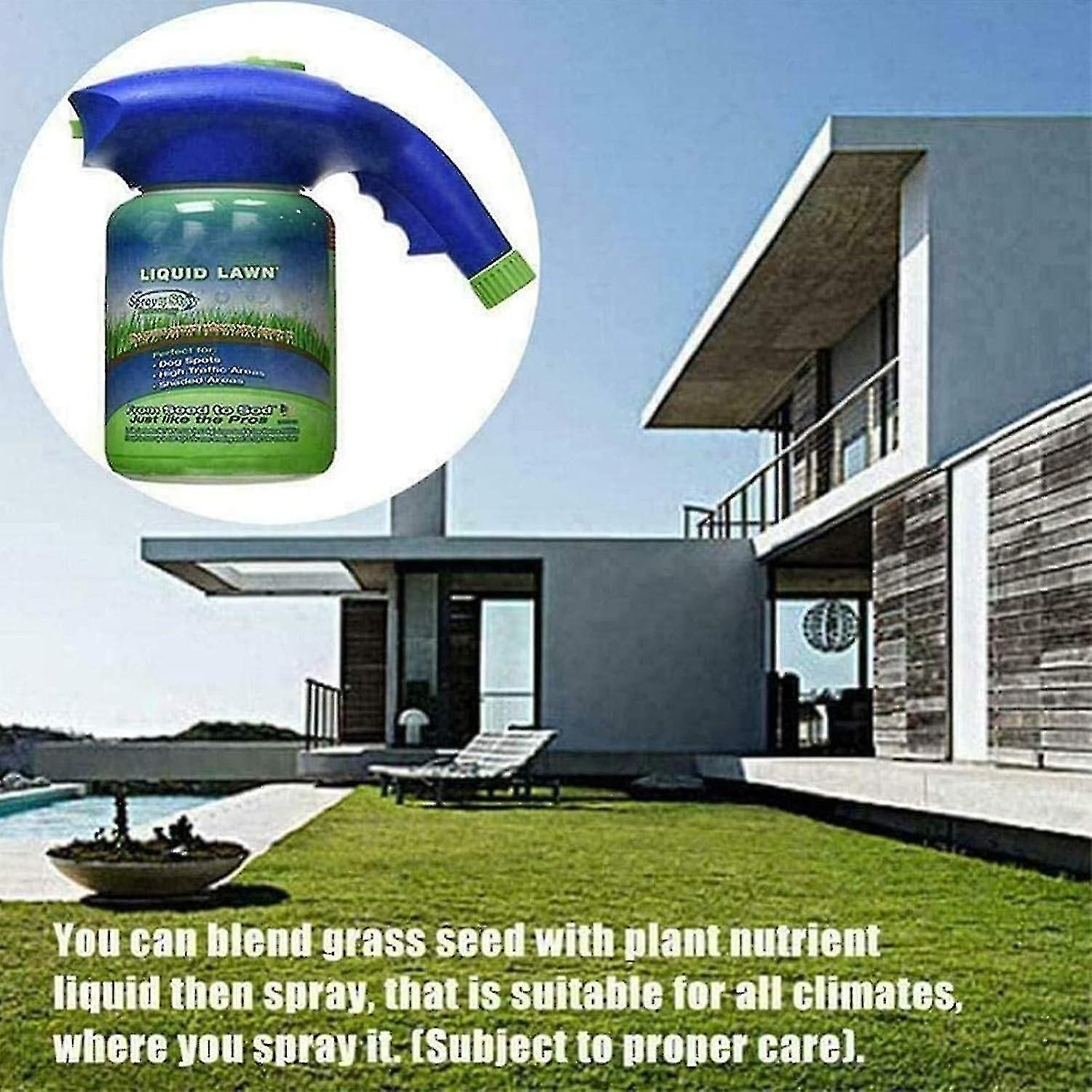 Hydro Mousse Spray Lawn For Garden Hydro Mousse Liquid Lawn Wonder ...