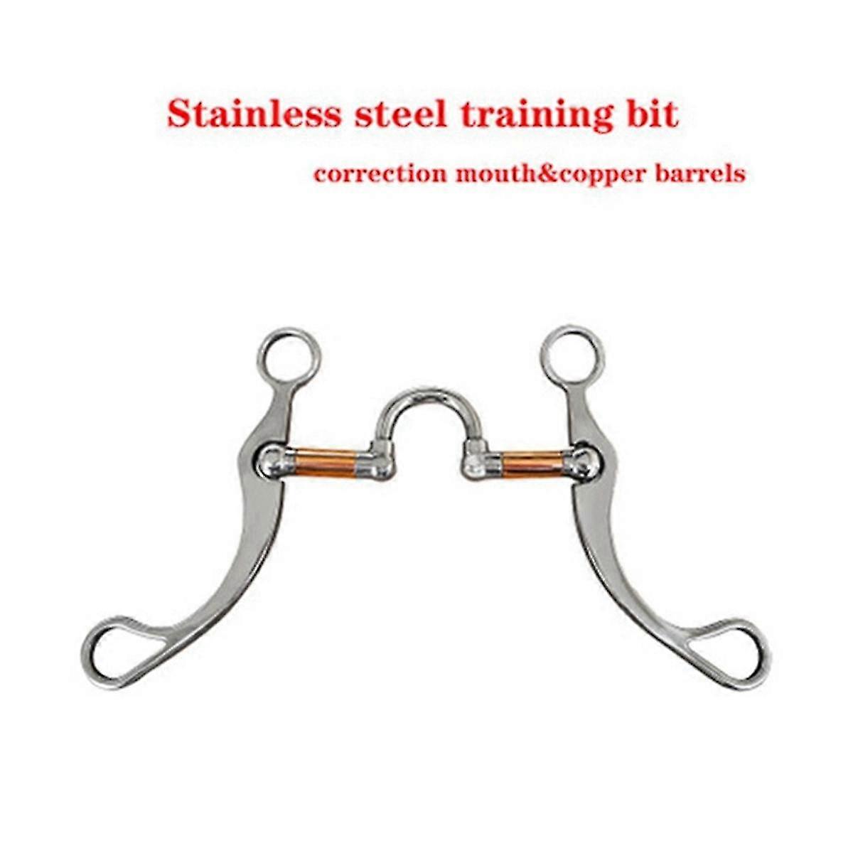 Stainless Steel Snaffle Bit Horse Bits Western Snaffle Bits For Mouth ...
