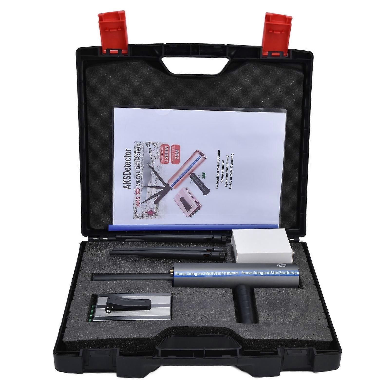 AKS Metal Detector Metal Scanner 1200m Large Range Positioning Copper ...