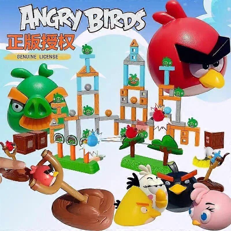 Angry Bird Building Blocks Toys Red Blues Chuck Matilda Minion Pigs ...