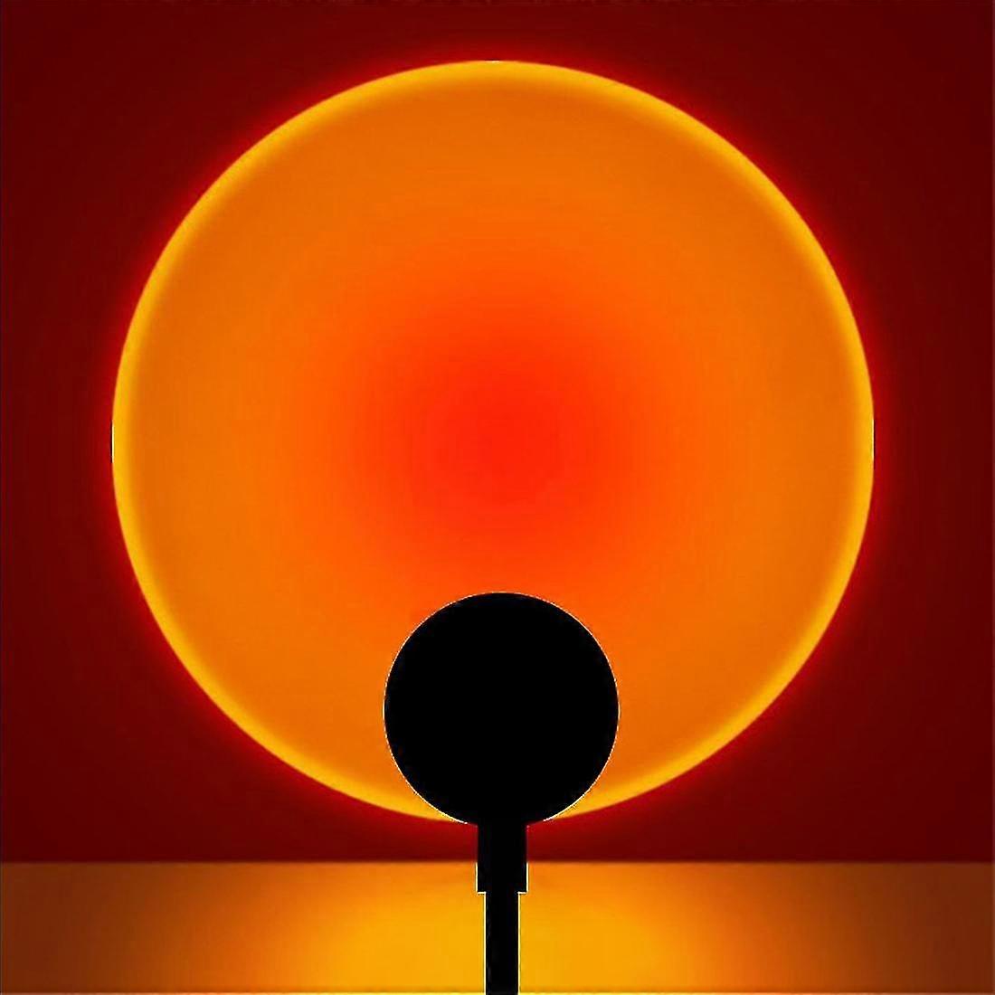 Led Usb Sunset Lamp Night Light Projector Birthday Party Decoration ...