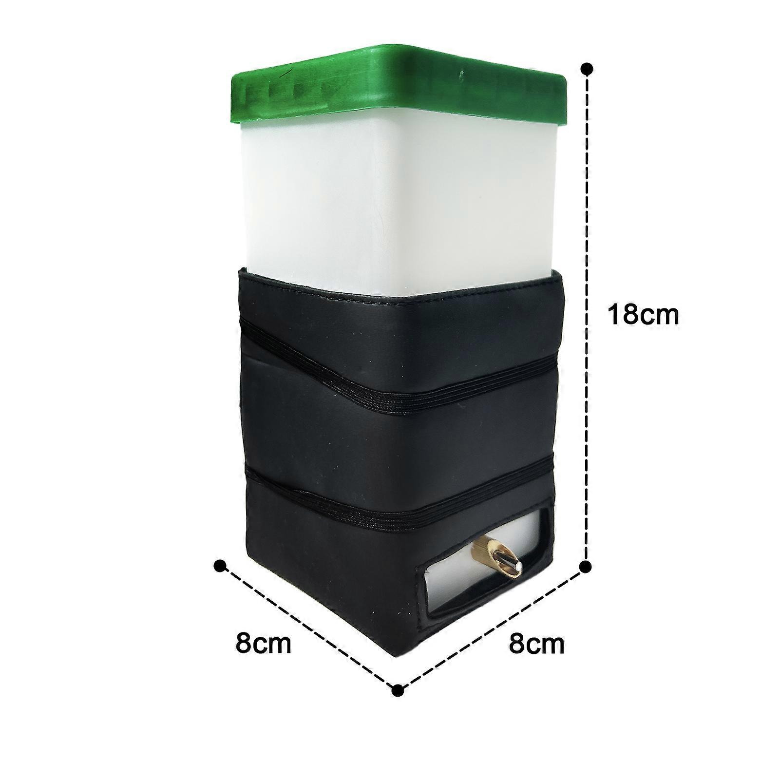 Small Animal Heated Water Bottle No Drip Automatic Thermostatic Water ...