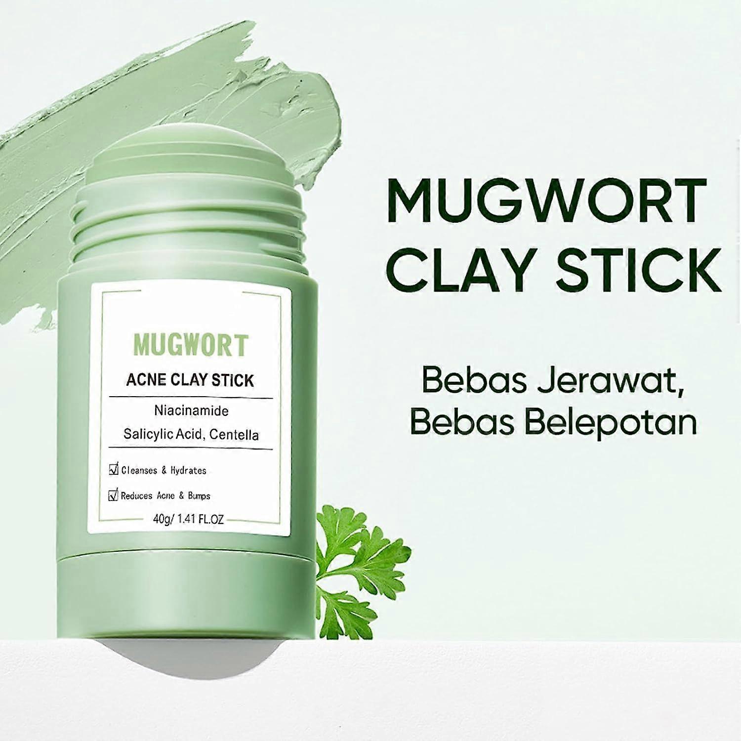 Mugwort Stick Mask, Mugwort Clay Mask, Skintific Mugwort Anti Pores ...