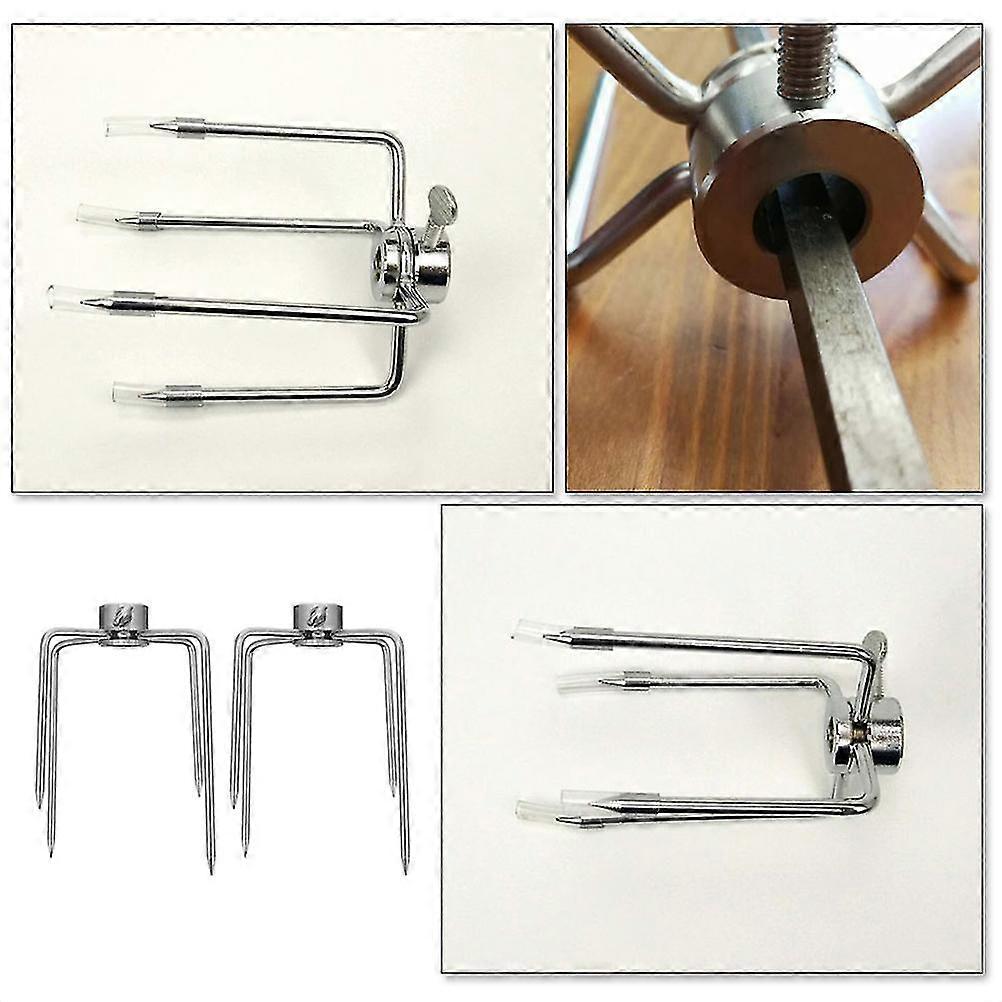 Universal Rotisserie Spit Fork Grill Rotisserie Meat Fork Barbecue ...