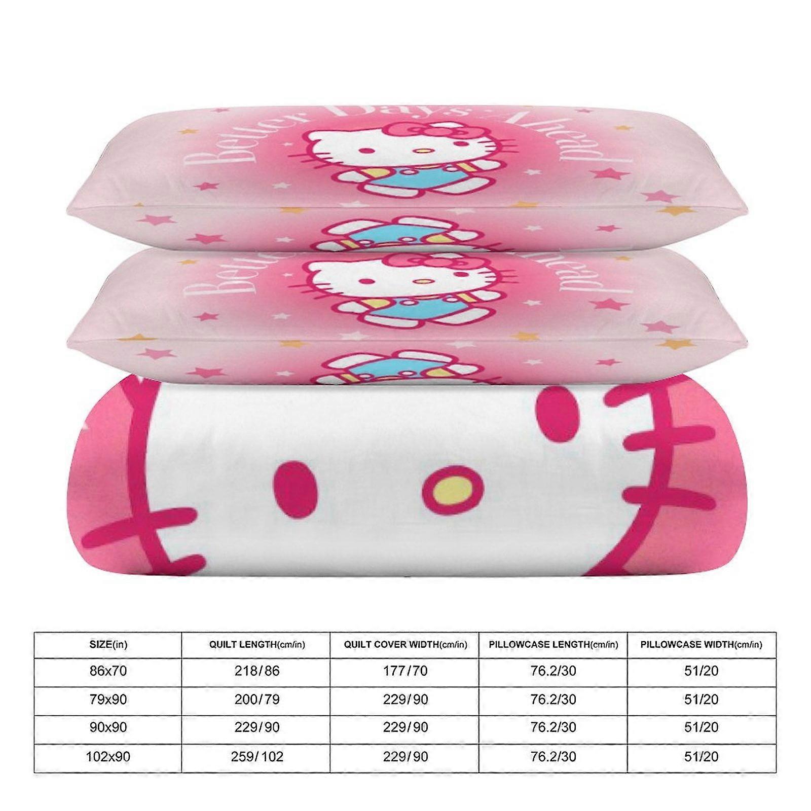 Bedding set JP275 Hello Kitty Smile Comforter Set with Sheets - 3 Piece ...