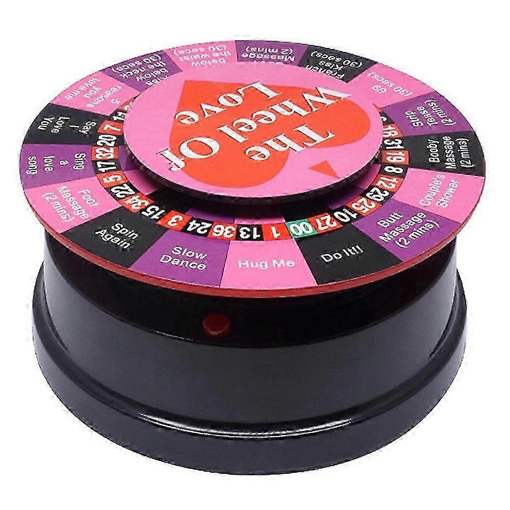 Mini Wheel Of Love Wheel Of Fortune With 17 Ways For Playing Games ...