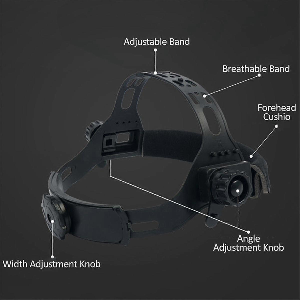 Auto Darkening Welding Helmet Welding Mask with LED Light Solar Powered ...