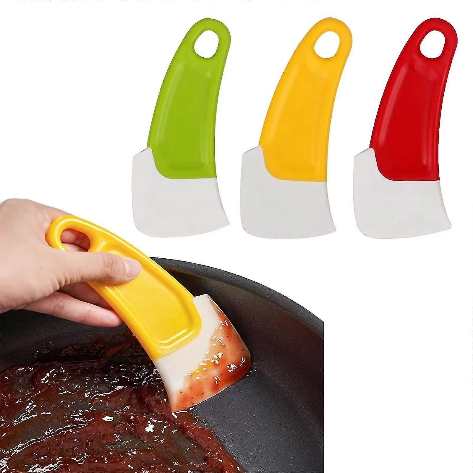 Kitchen Silicone Pan Cleaning Scraper,Household Pots and Dishes Greasy ...