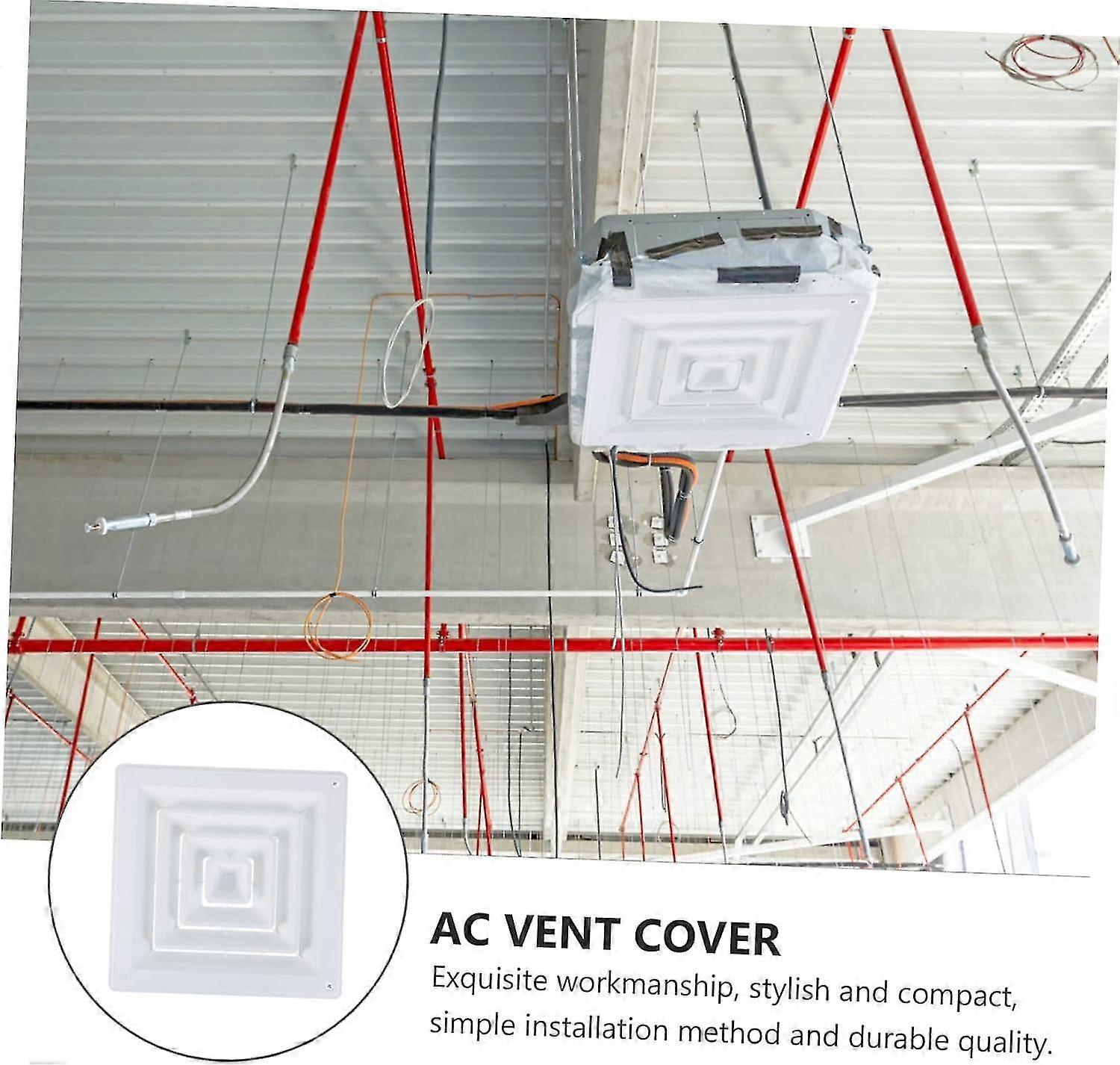 Air Conditioning Power Grille Drop Ceiling Tiles Vent Extender For ...