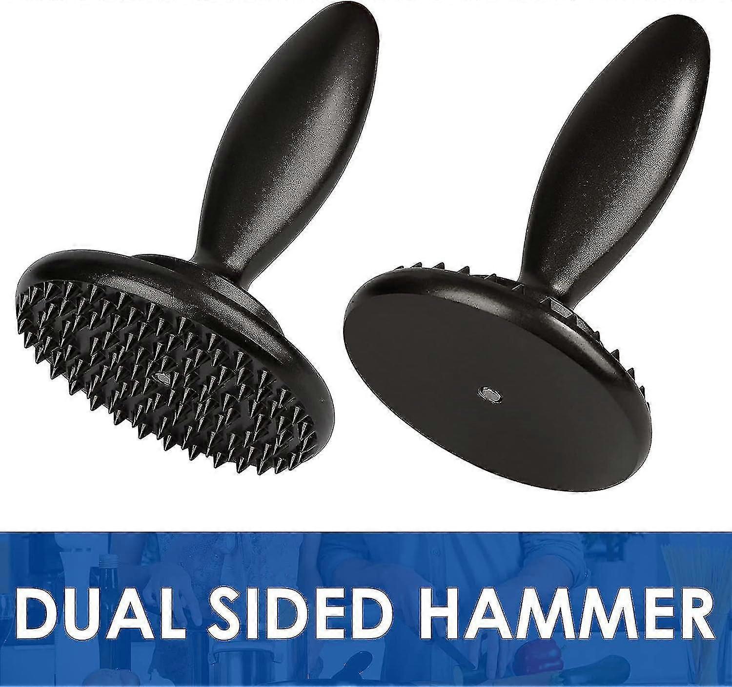 Reversible Meat Tenderizer, 3-in-1 Dual Sided Meat Tenderizer And ...