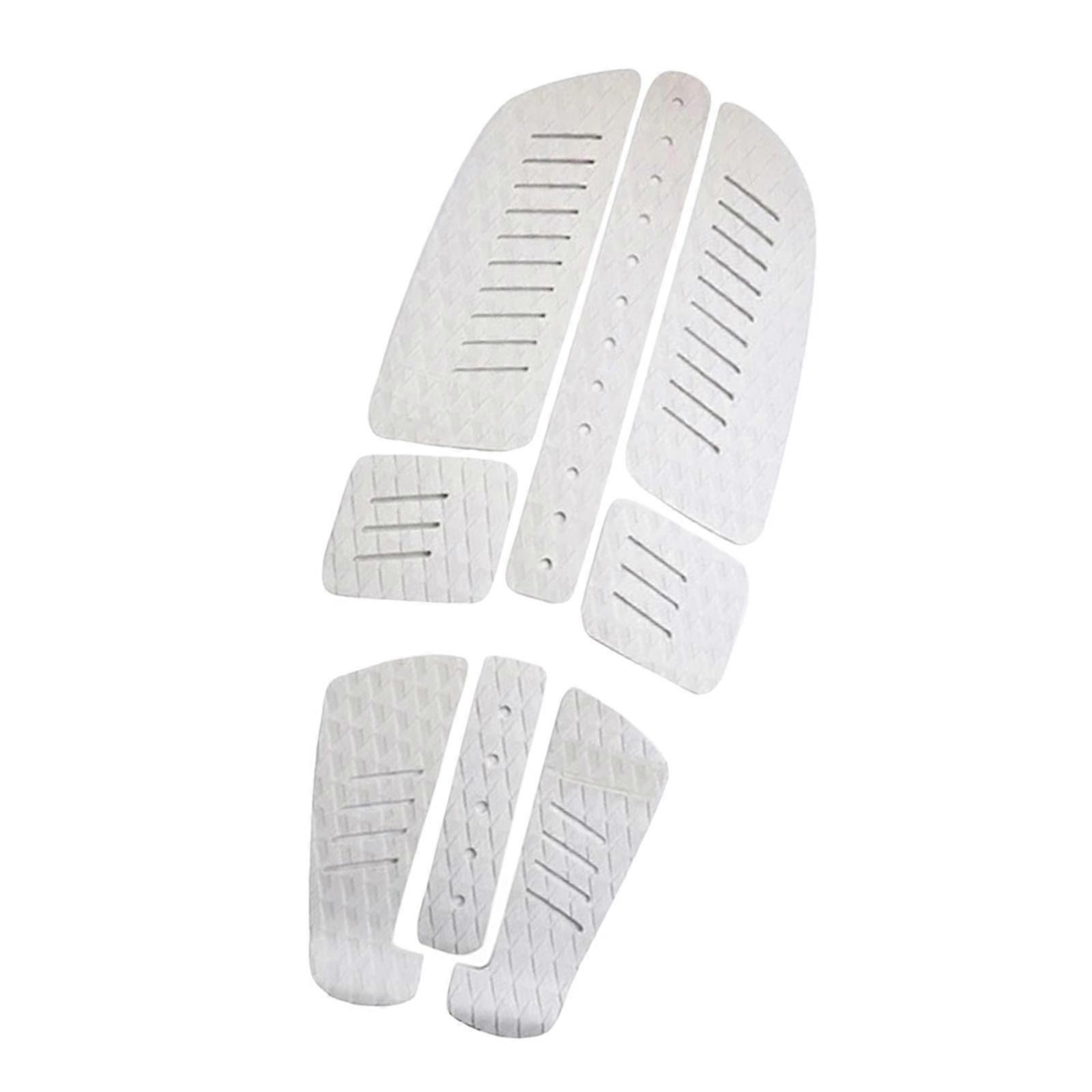 8Pcs Surf Traction Pad Foot Deck Tail Pad EVA DIY Supplies Surfing ...