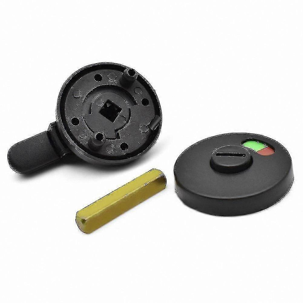 Universal Black Bathroom Door Lock for Privacy WC Shower Cubicles ...